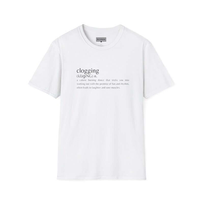 Clogging Definition Tee - I Love Clogging - Clogger Apparel - Dance Mom ...