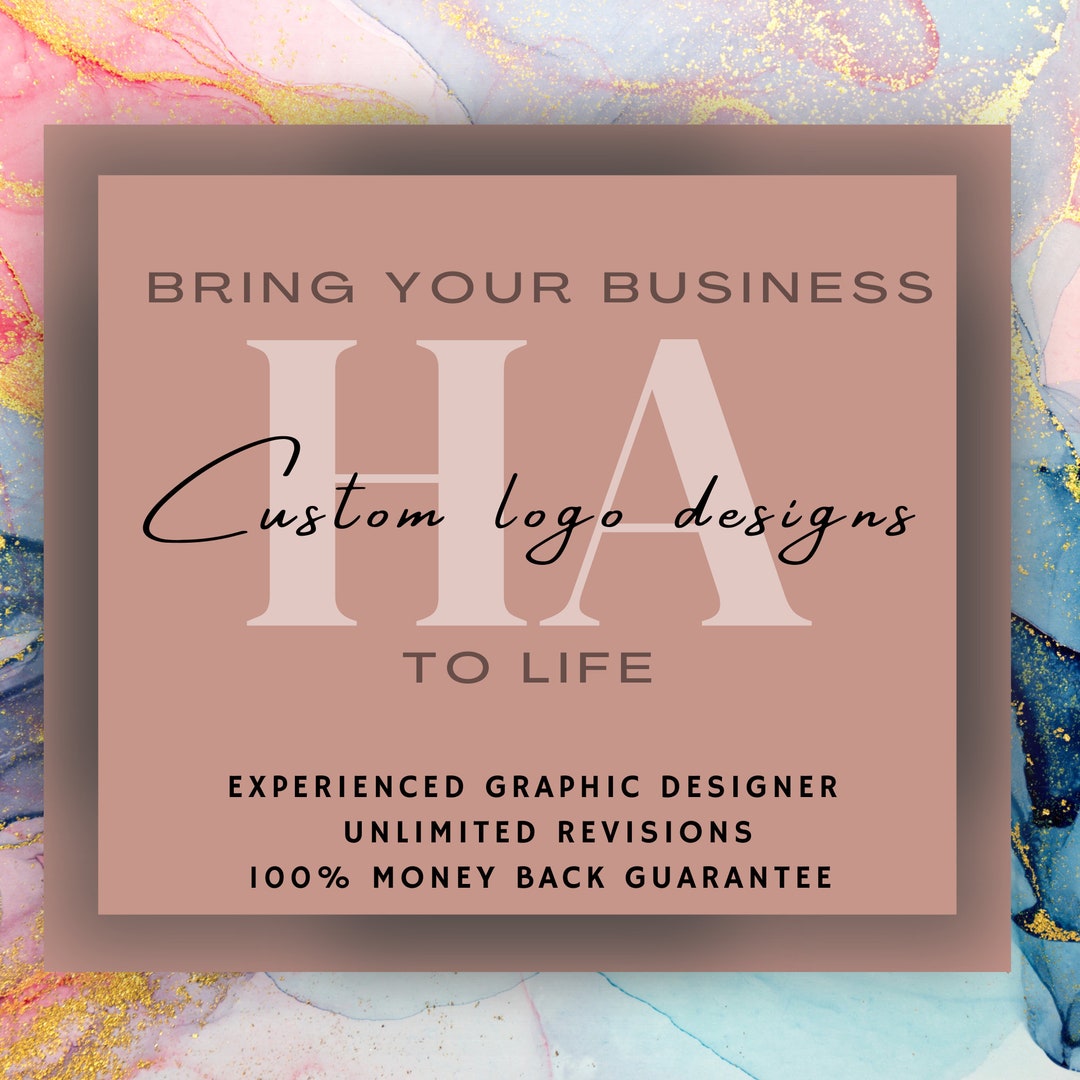 Custom Logos Made to Order Templates Digital Download - Etsy