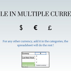 Yearly Budget Spreadsheet for Google Sheets, Budget Planner, Budget ...