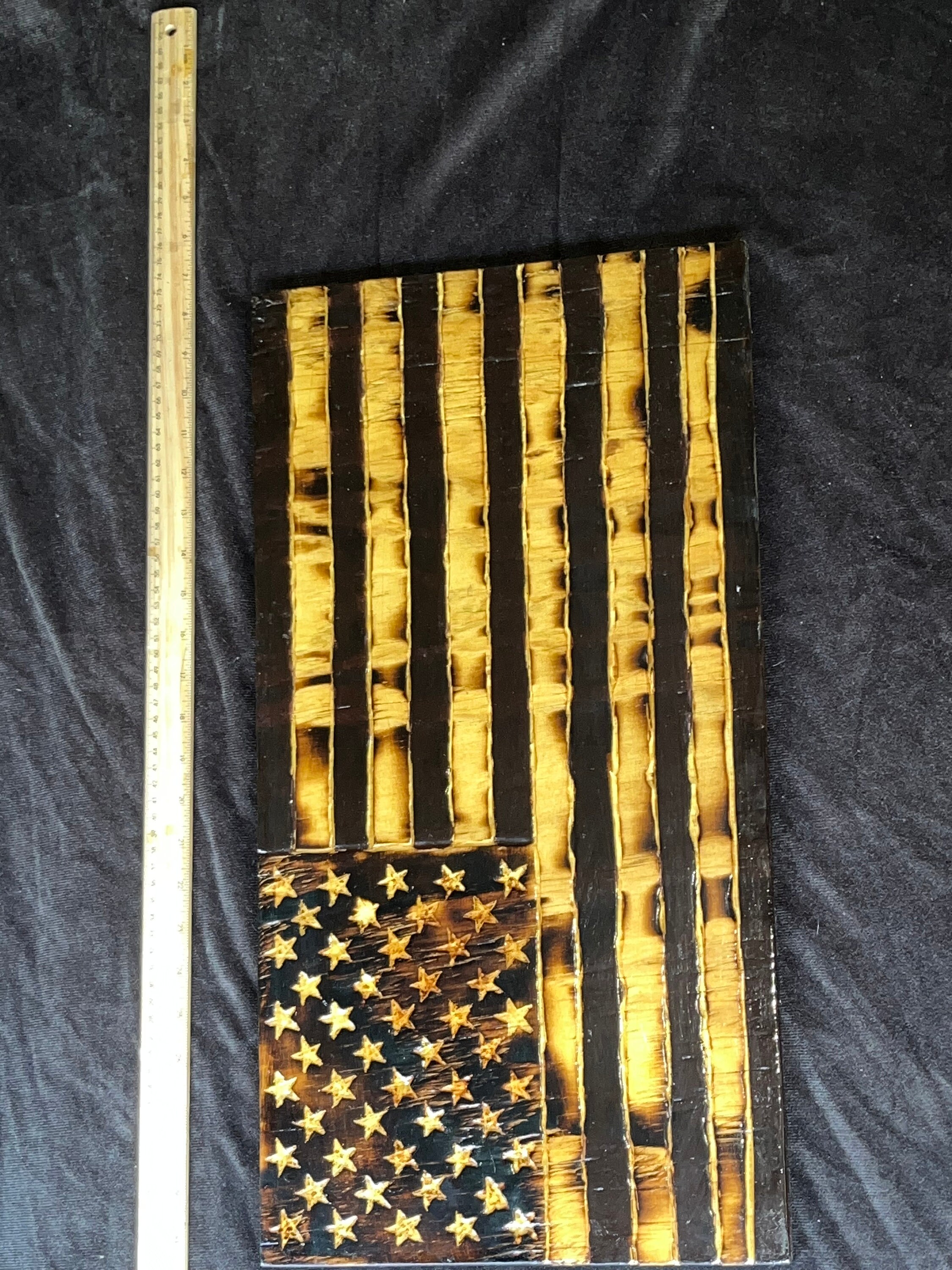 Rustic Wooden Flag - Etsy