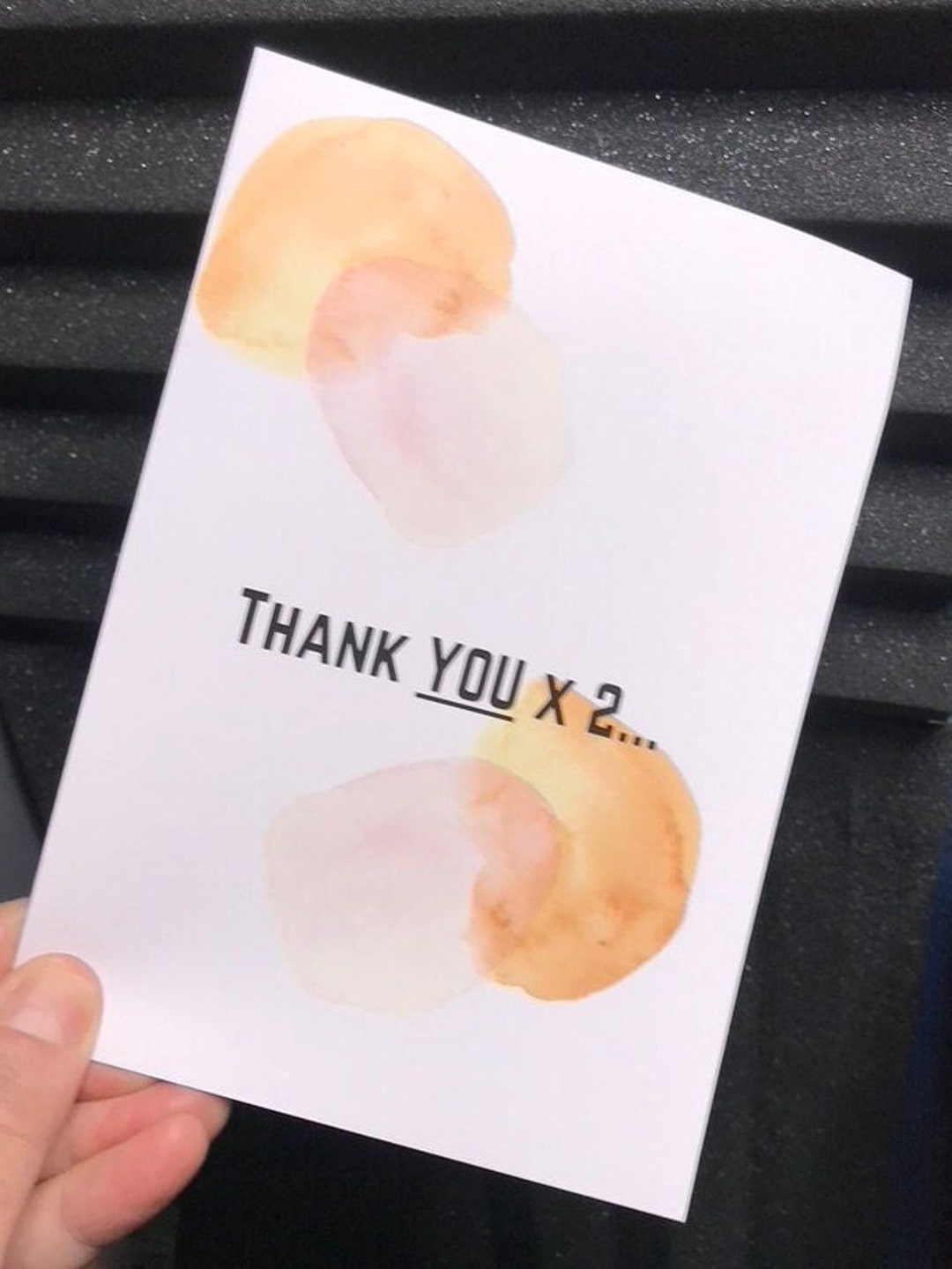 Thank You Card Thank You Note Thank You Odd Thank You Card - Etsy