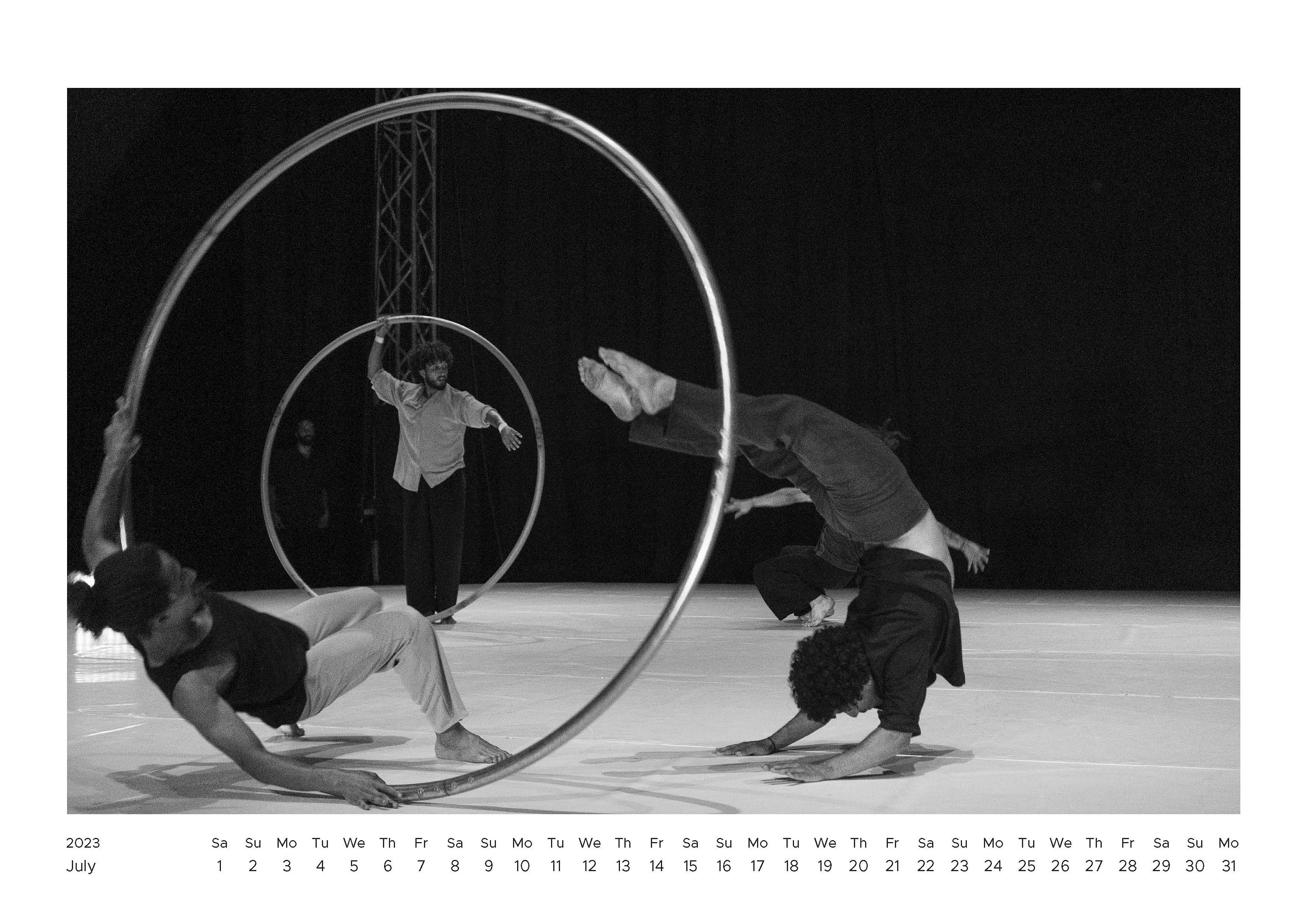 Photos Calendar Dayira 2024 Black and White Professional Photos Dance ...