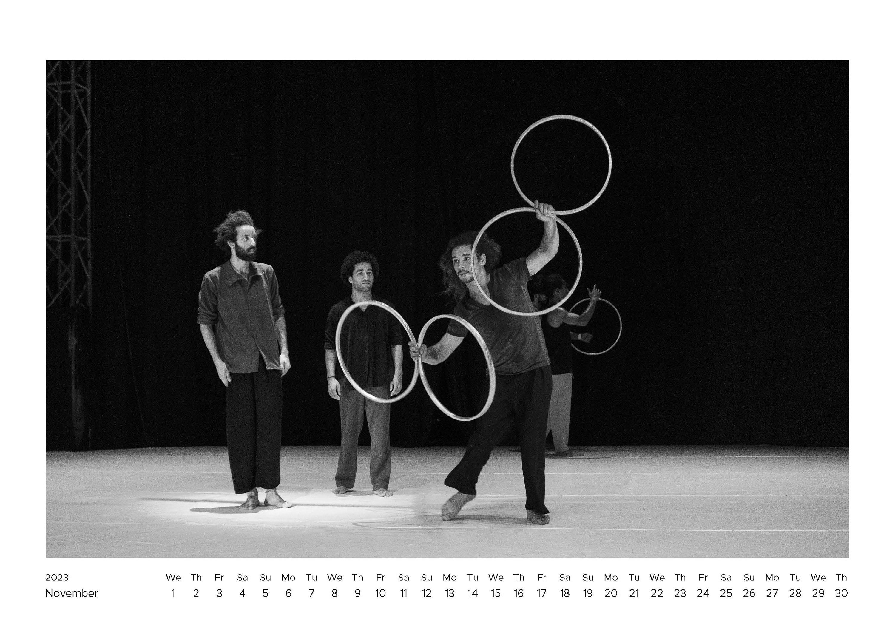 Photos Calendar Dayira 2024 Black and White Professional Photos Dance ...