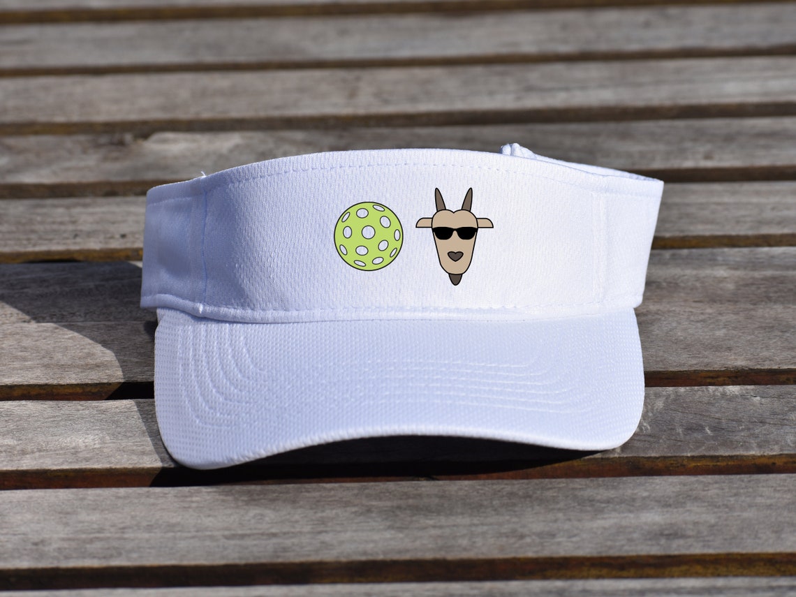 Pickleball Goat Visor Greatest of All Time Unisex Pickleball Visor ...
