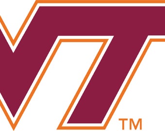 Virginia Tech Logo Svg - Etsy