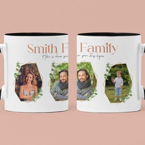 Family Photo Mug | Full Wrap Design | Picture Collage Mug ...