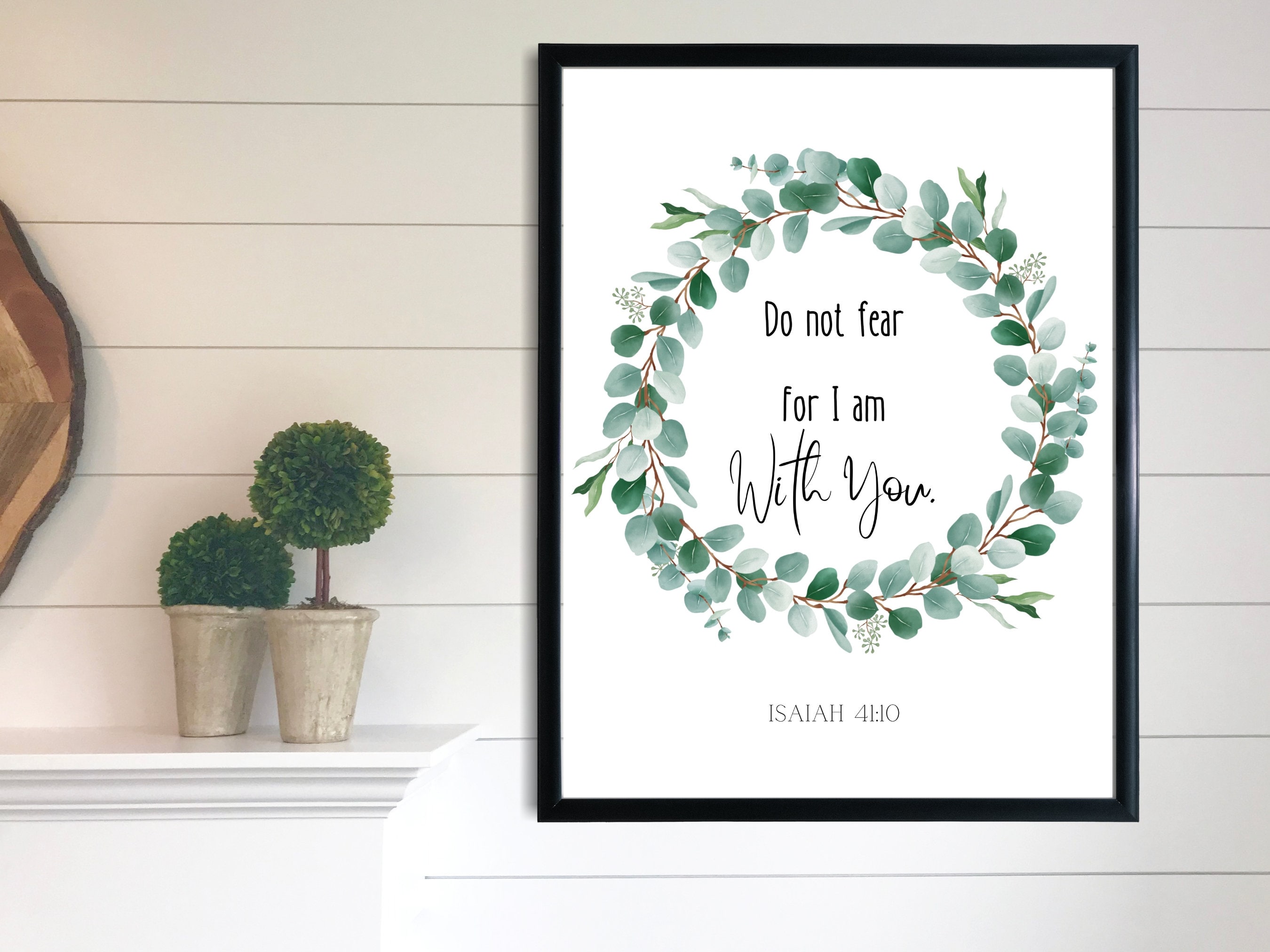 Eucalyptus Bible Verse Art Prints PRINTABLE PDF & JPG - Etsy Australia