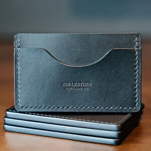 Minimalist Wallet Buttero Leather - Etsy