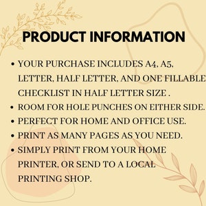 Daily Accountability Checklist, Productivity Checklist, Printable List ...