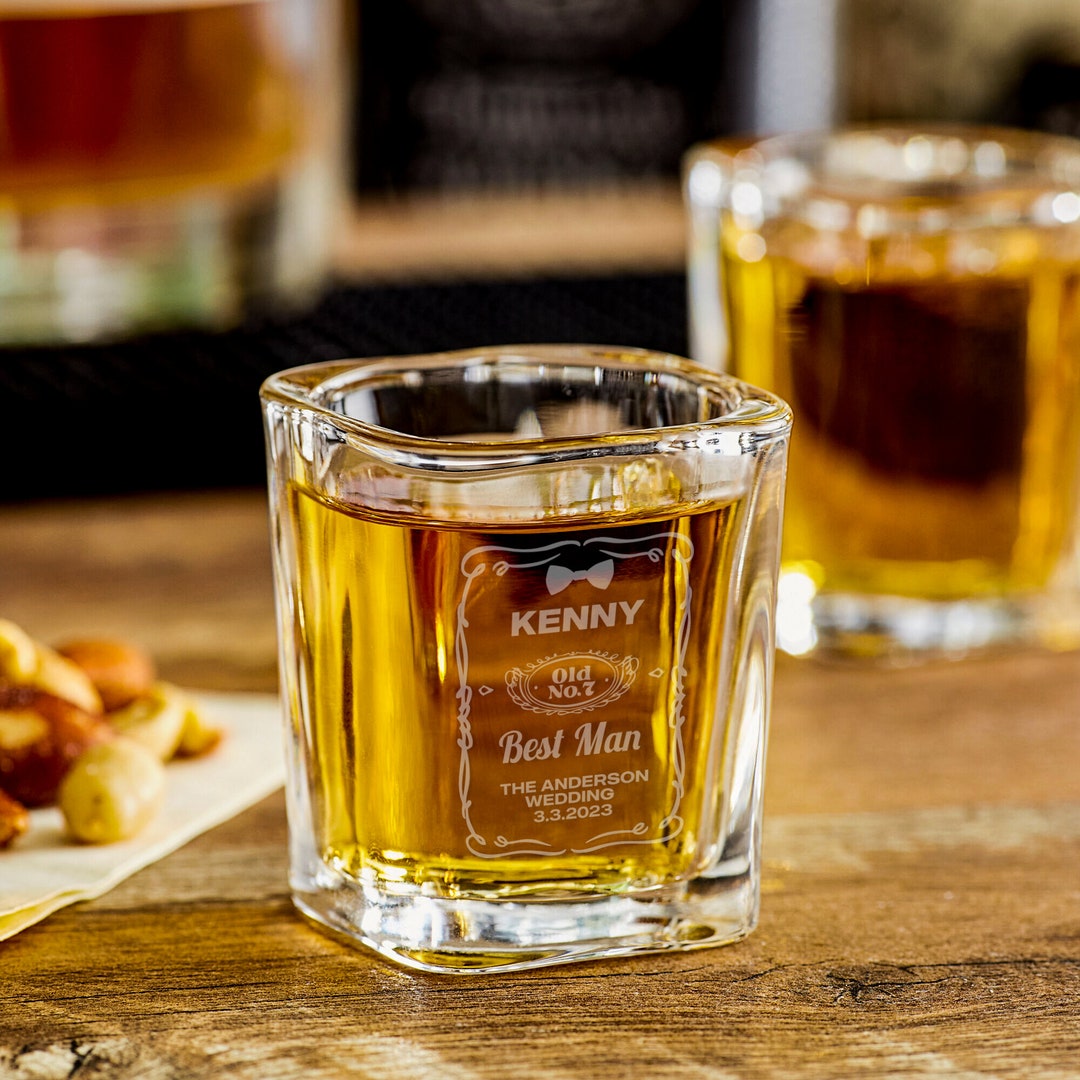 Custom Shot Glasses Custom Engraved Engraved Shot Glass Wedding Favors ...