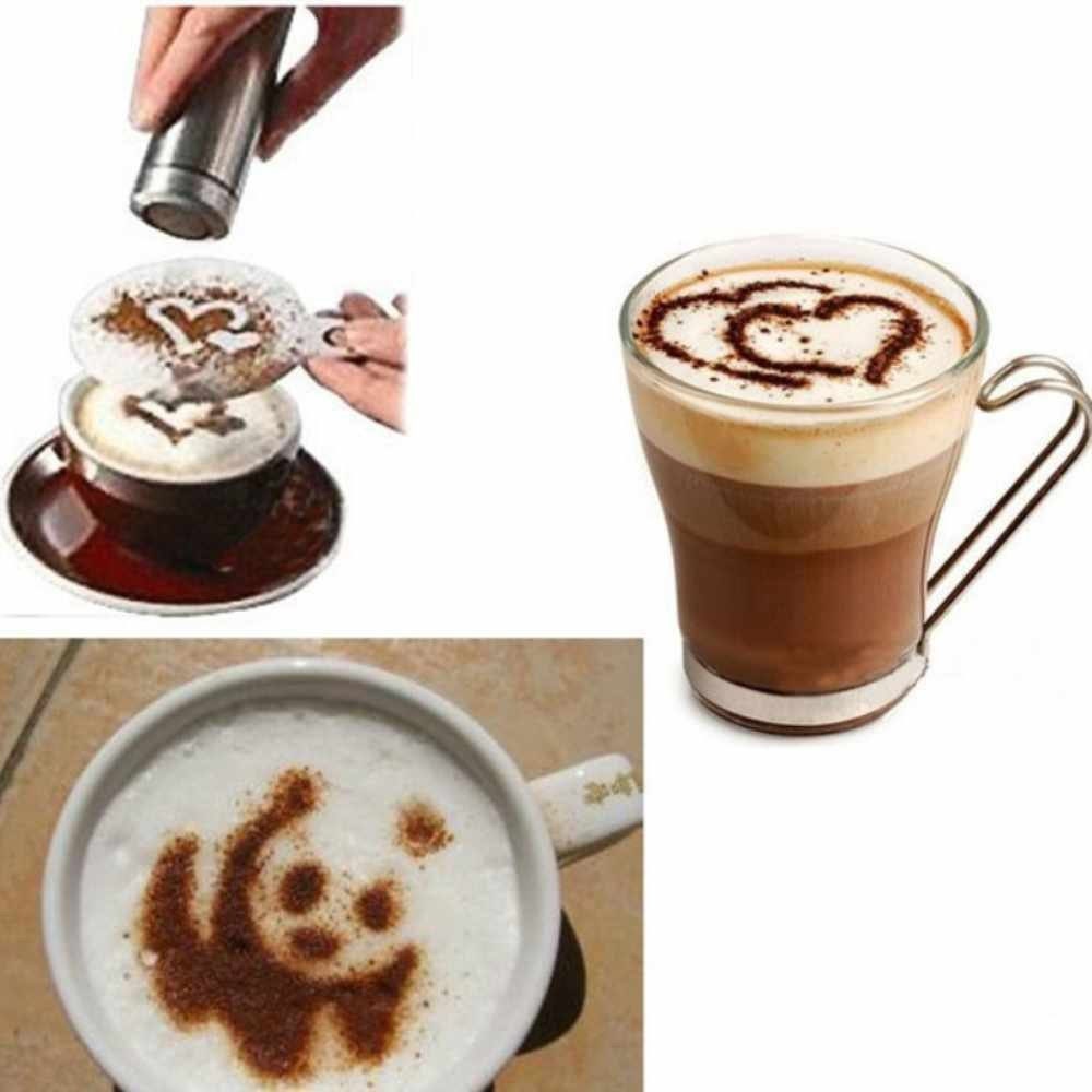 16/20/30/50/120 PCS Coffee Latte Art Stencil Sets, Baking Stencils ...