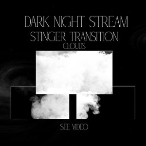 Dark Moon Stream Pack for Twitch, Twitch Overlay, Complete Streaming ...