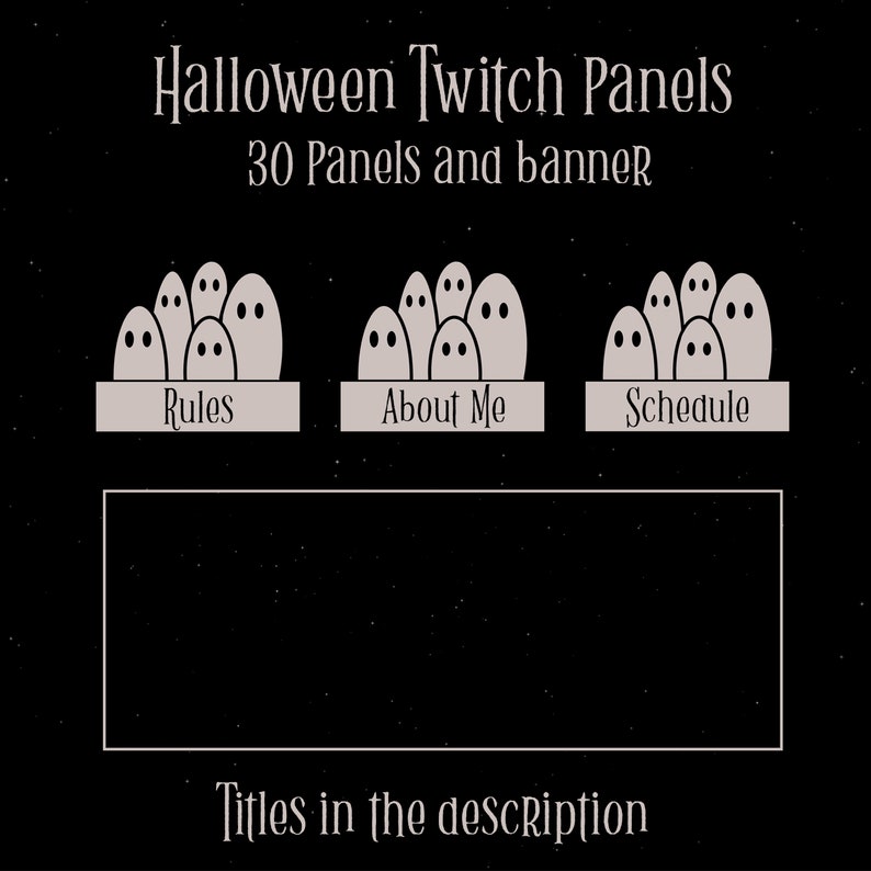 Boo Stream Overlay Package, Twitch Overlay, Ghosts Complete Streaming ...
