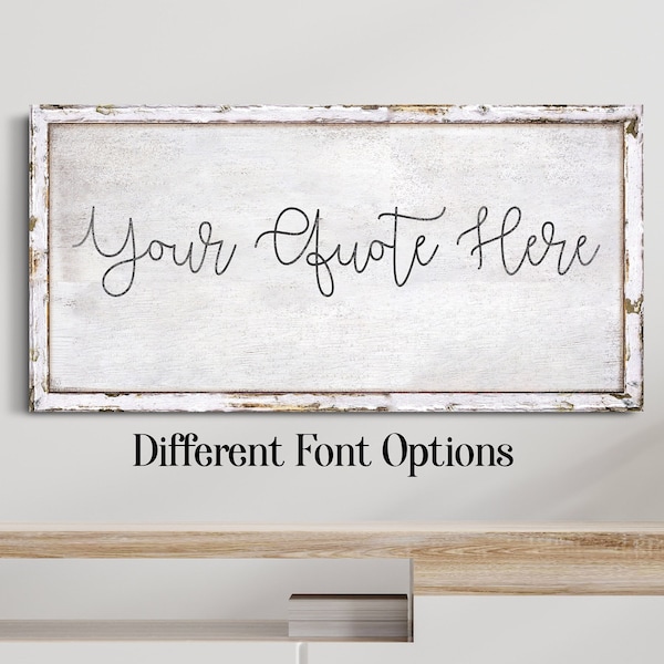 Custom Quote Signs - Etsy