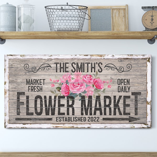 Flower Shop Sign - Etsy