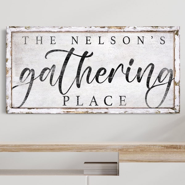 Gathering Room Sign - Etsy