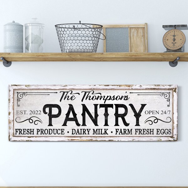 Pantry Sign - Etsy