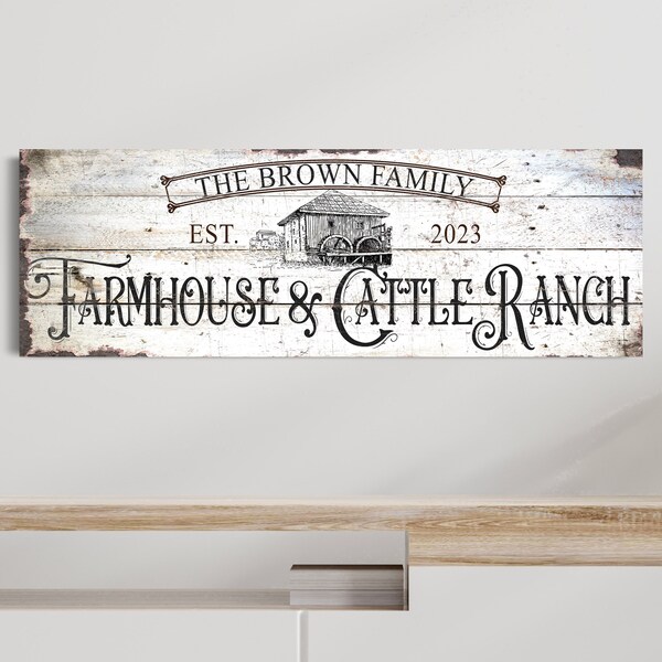Vintage Farm Sign - Etsy