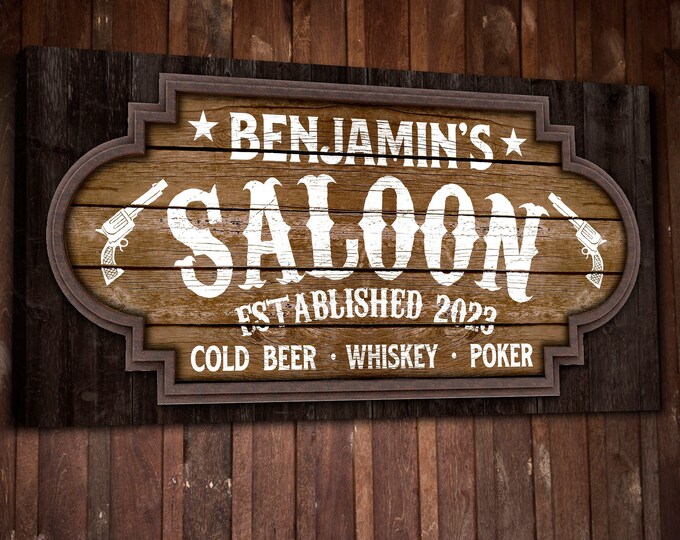 Saloon sign - Etsy