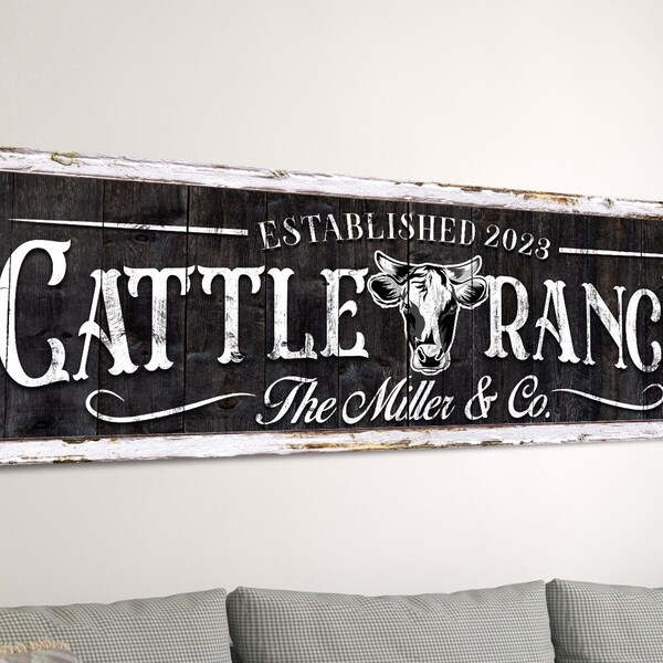 Cattle Company Wall Art - Etsy