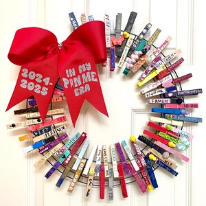 Large Spirit Pin Display Wreath With Personalized Ribbon - Etsy