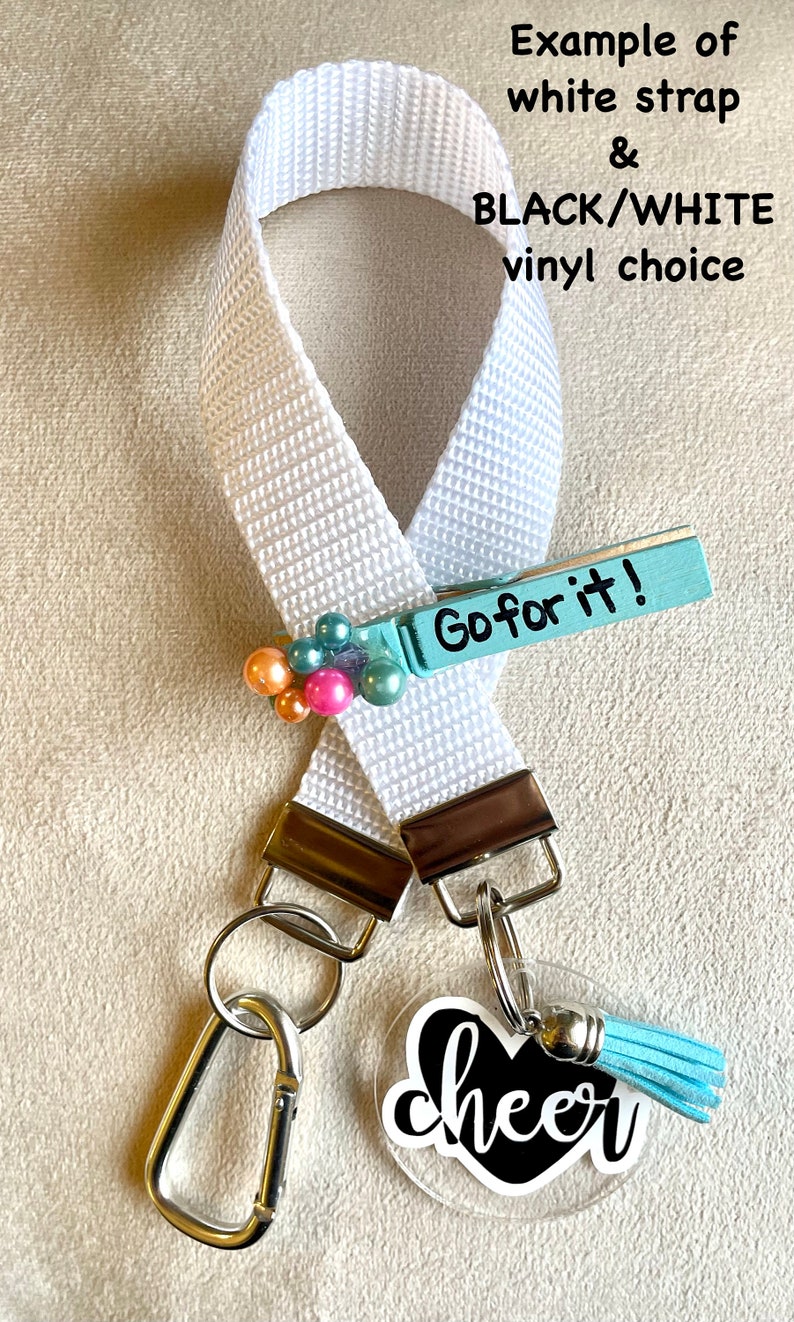 Cheerleading Spirit Pin Swag Strap - Etsy