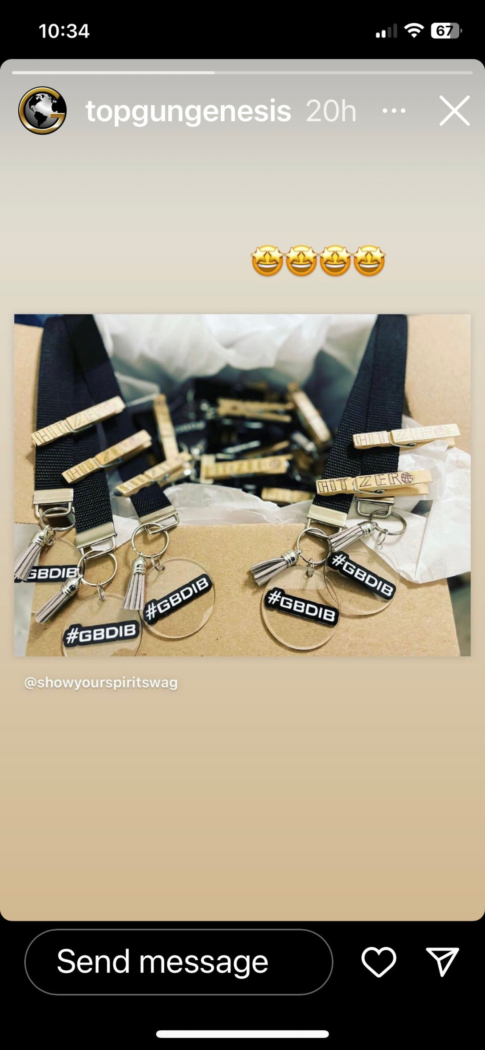 Cheerleading Spirit Pin Swag Strap - Etsy