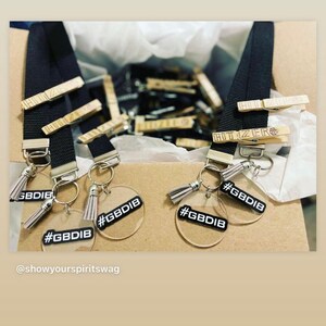 Cheerleading Spirit Pin Swag Strap - Etsy