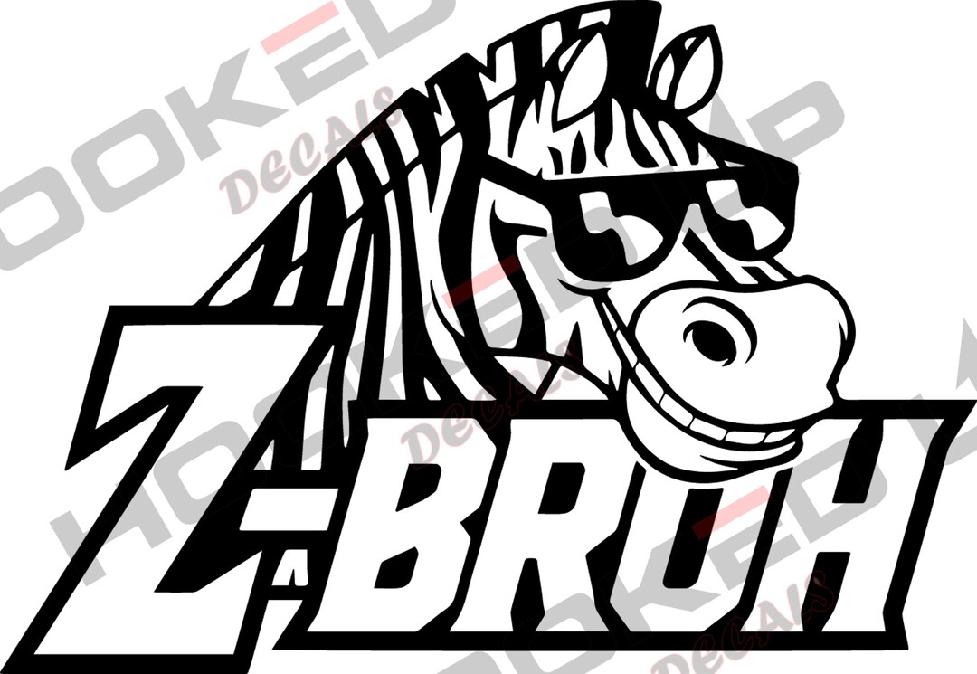 Z-bruh Logo Vinyl Transfer Decal - Etsy