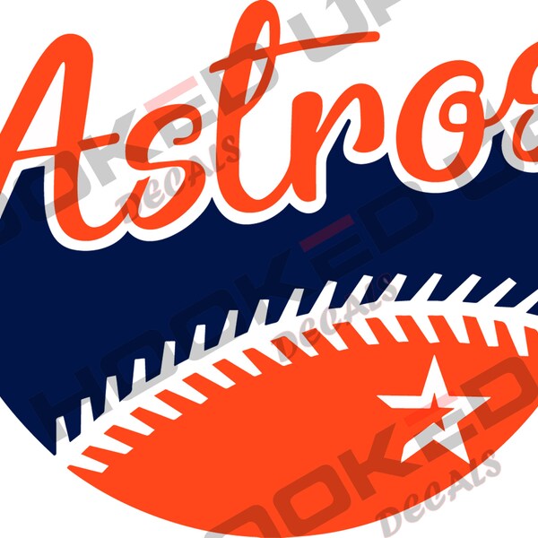 Astros Vinyl Decal - Etsy