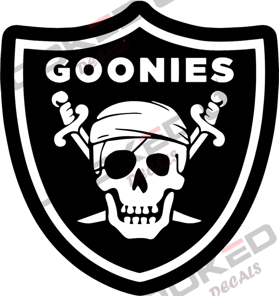 Goonies Vinyl Transfer Decal - Etsy