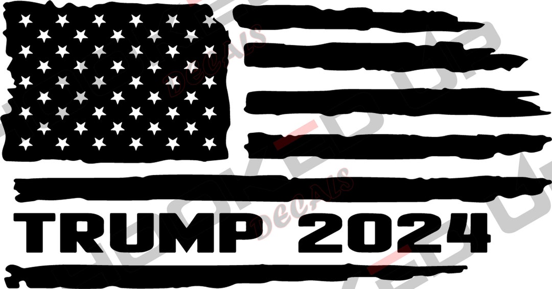 Trump 2024 Vinyl Transfer Decal - Etsy