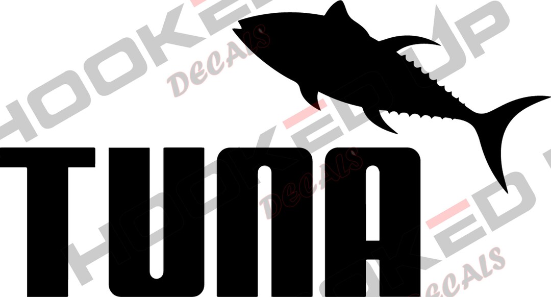 Tuna Logo Vinyl Transfer Decal - Etsy