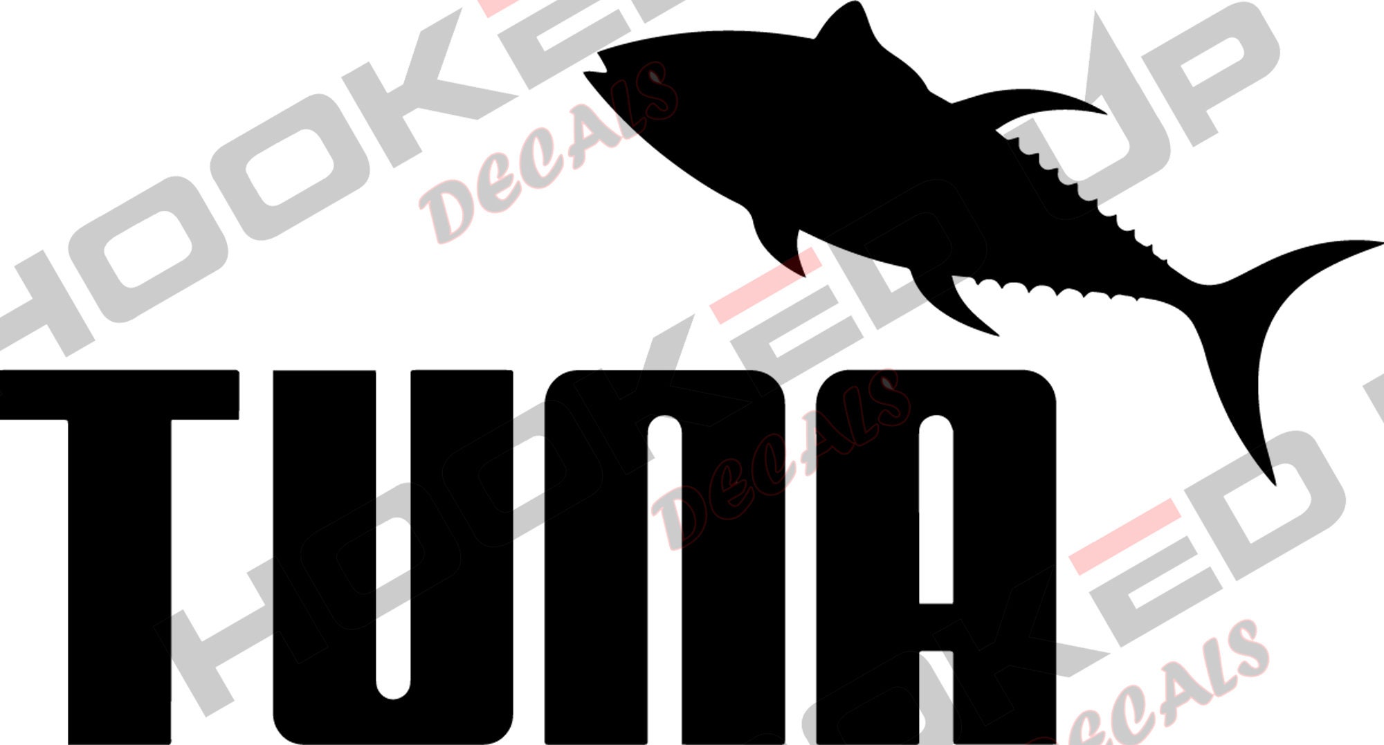 Tuna Logo Vinyl Transfer Decal - Etsy