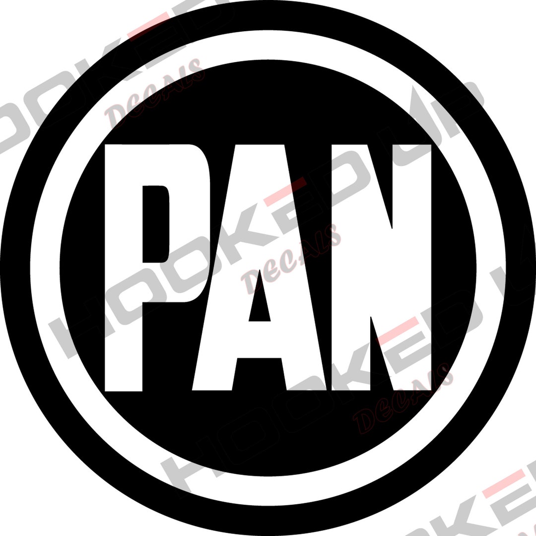 PAN Mexico Logo Vinyl Transfer Decal - Etsy Canada
