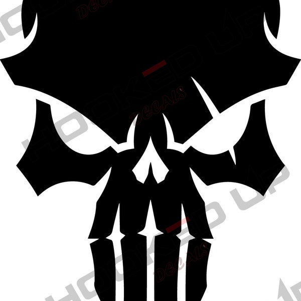 Evil Skull Decal - Etsy