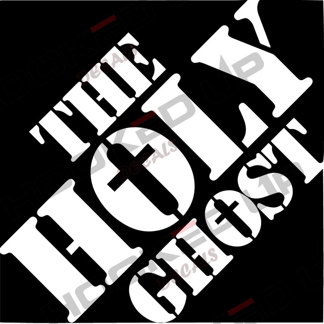The Holy Ghost Vinyl Transfer Decal - Etsy