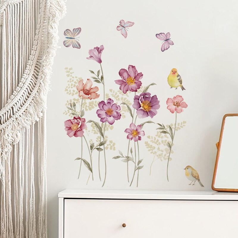Floral Decal - Etsy