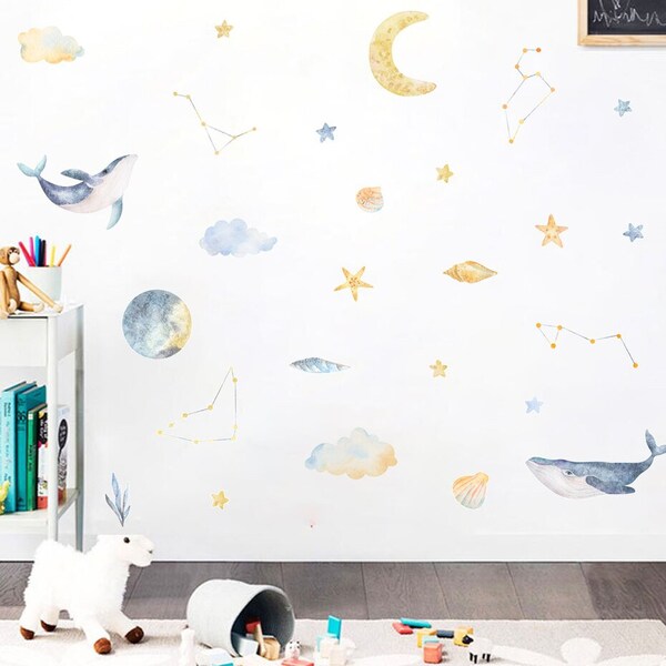 Galaxy Wall Decal - Etsy
