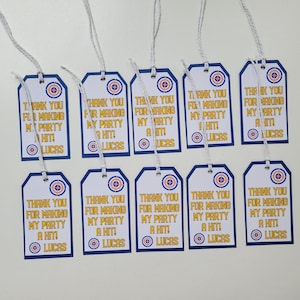 Nerf Favor Tag Set of 10, Nerf Thank You Tag, Nerf Tags Physical, Nerf ...