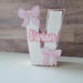 Pink Bow 3D Letter, Pink Coquette 3D Letter, Coquette Bow 3D Letter ...