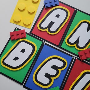 Building Bricks Banner, Brick Building Banner, Building Blocks Banner ...