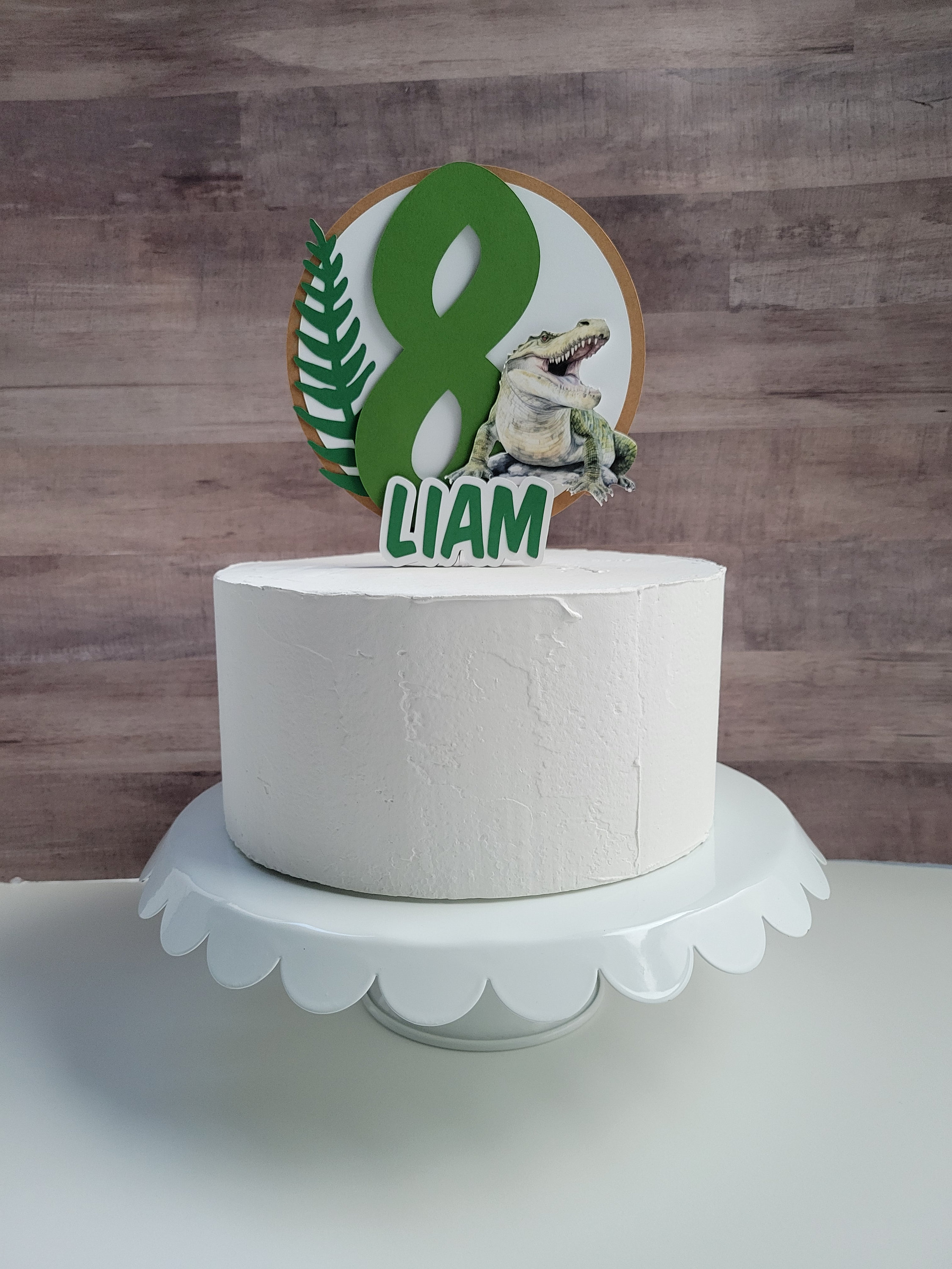 Reptile Cake Topper, Snake Cake Topper, Crocodile Cake Topper ...