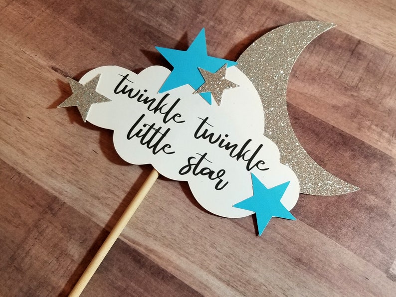 Twinkle Twinkle Little Star Centerpiece Sticks Set of 2 - Etsy