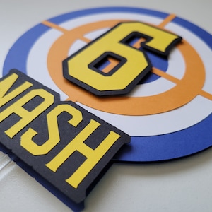 Nerf Cake Topper, Nerf Target Cake Topper, Nerf Gun Cake Topper, Nerf ...