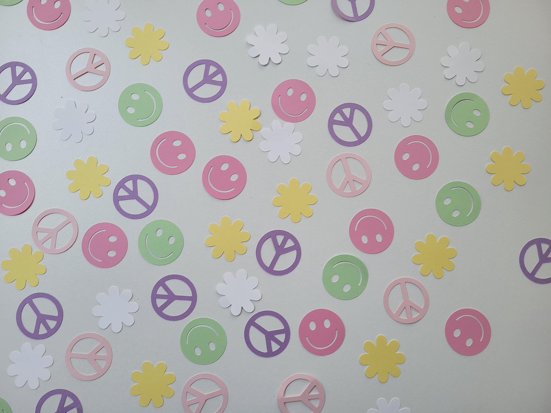 Preppy Confetti Set of 120, Preppy Tween Confetti, Preppy Birthday ...