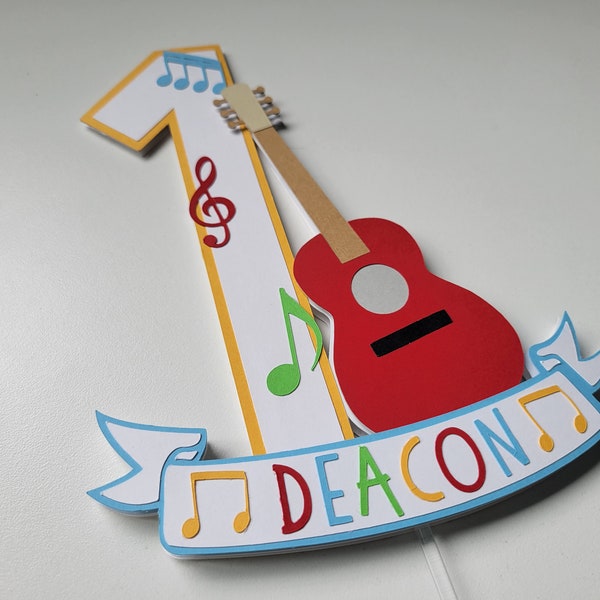 Music Cake Toppers - Etsy