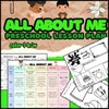 ALL ABOUT ME- Preschool Weekly Lesson Plan - Etsy