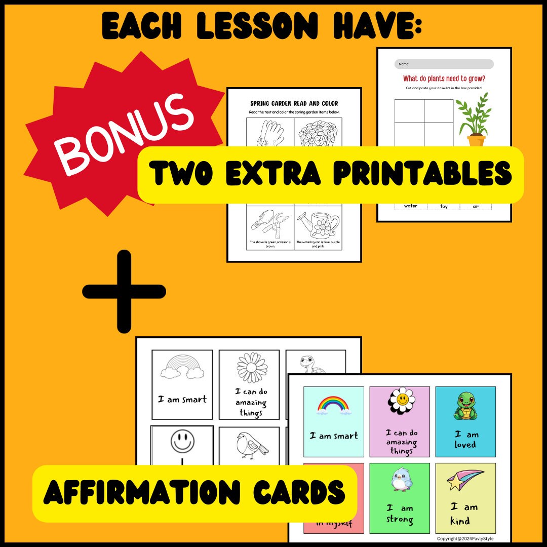 JULY BUNDLE Preschool Lesson Plans Beach, Picnic, Forest, Garden BONUS ...