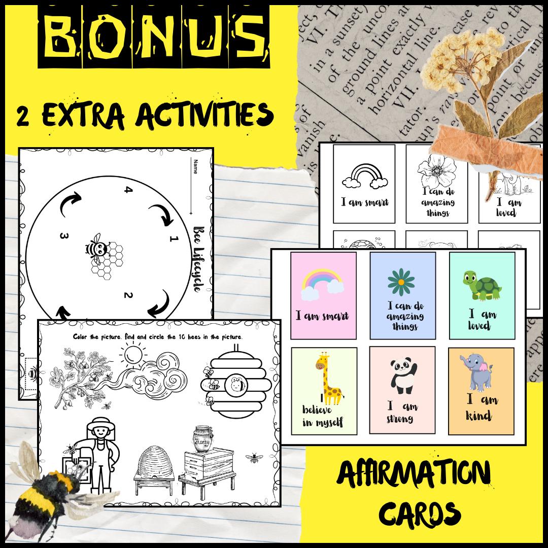 BEES- Preschool Weekly Lesson Plan - Etsy